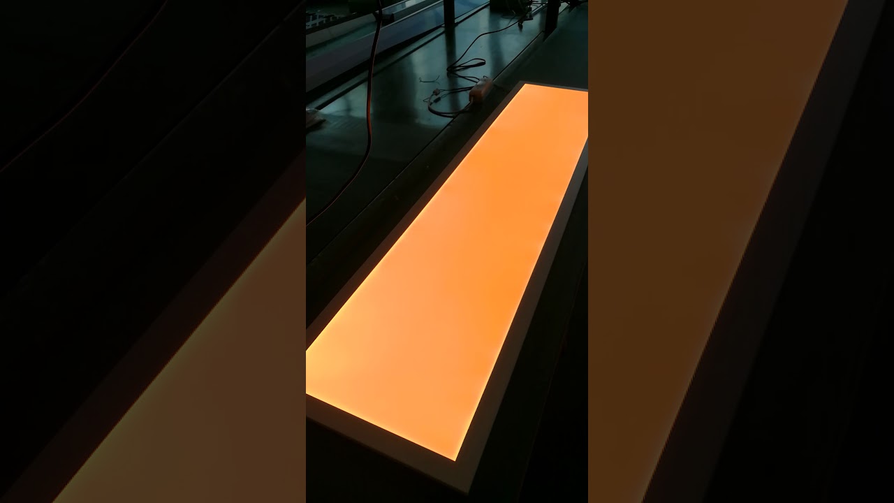 CRI :95 CCT changeable led panels - YouTube