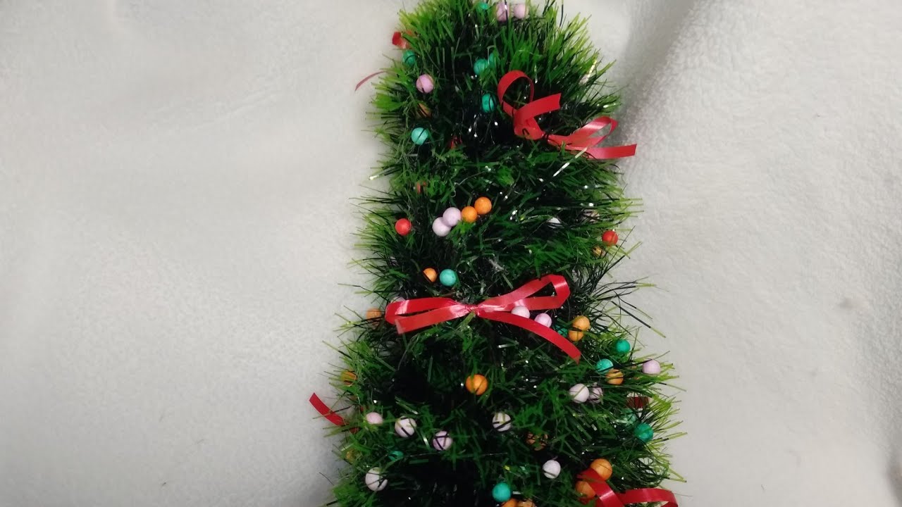 Ёлочка ... Oddiy usulda archa yasash - YouTube