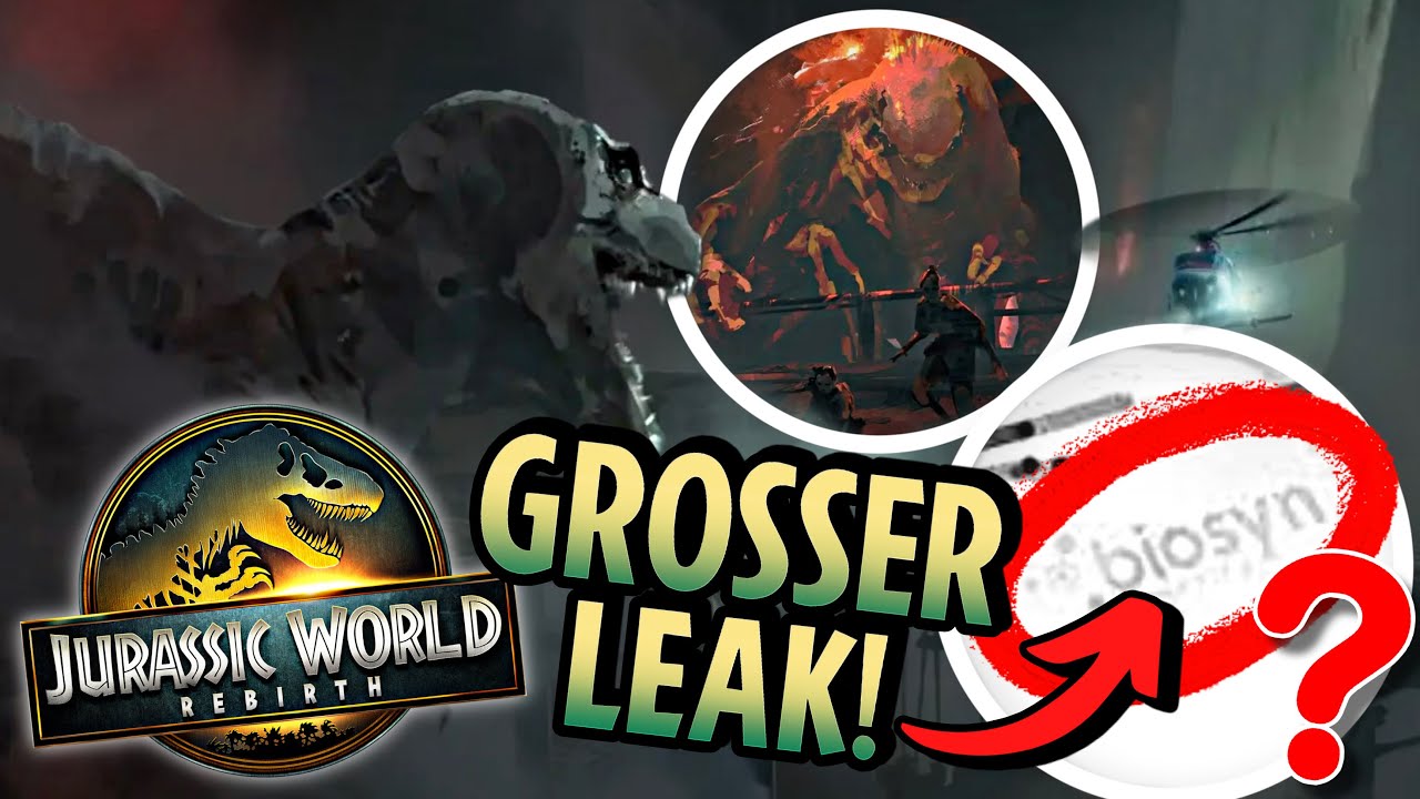 Neue Jurassic World Konzeptbilder enthüllen: D-Rex von BioSyn ...