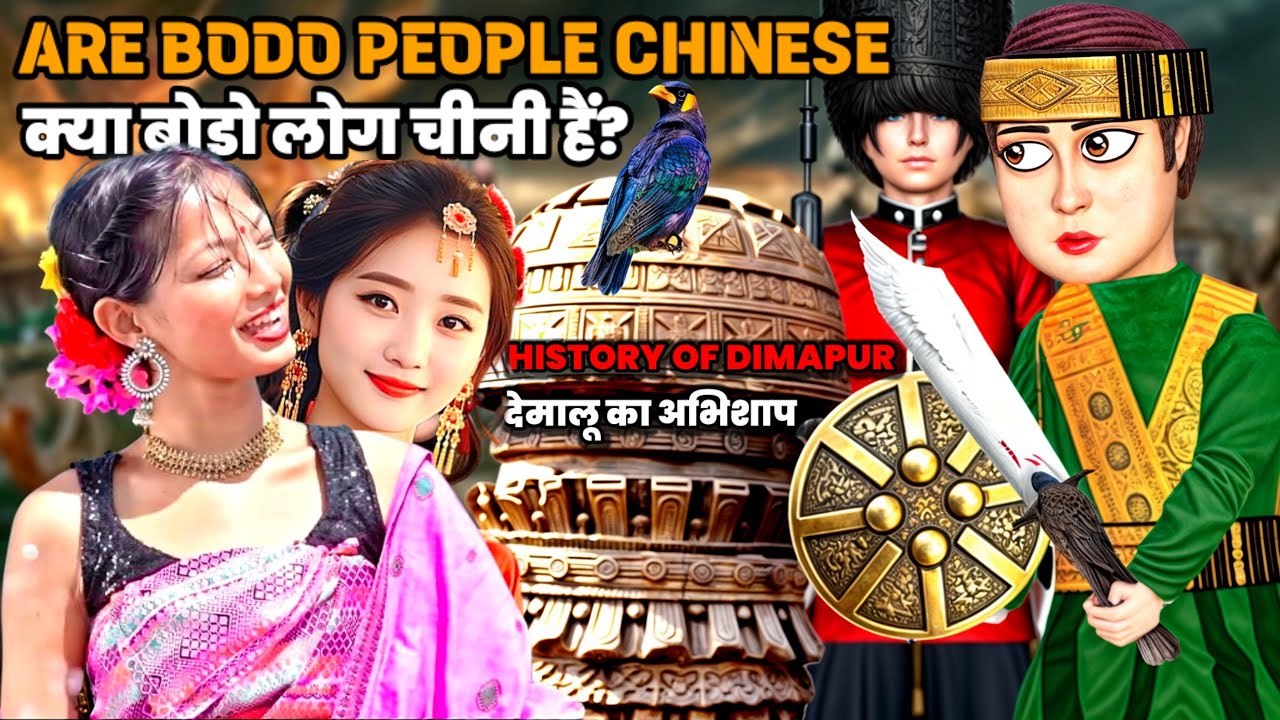 क्या बोड़ो लोग चीनी हैं? | ARE BODO PEOPLE CHINESE? | HISTORY OF BODO ...