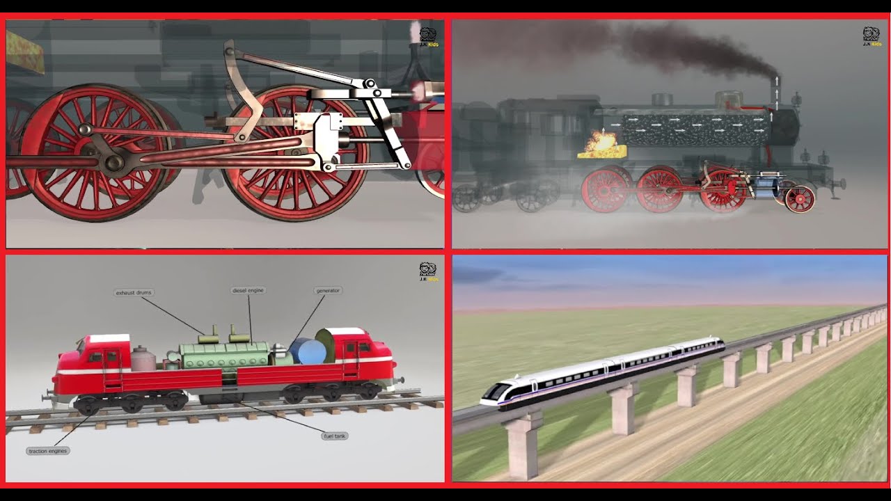 Chu Chu Train 3D Rhyme | Fun Musical Song for Kids | Learning ...