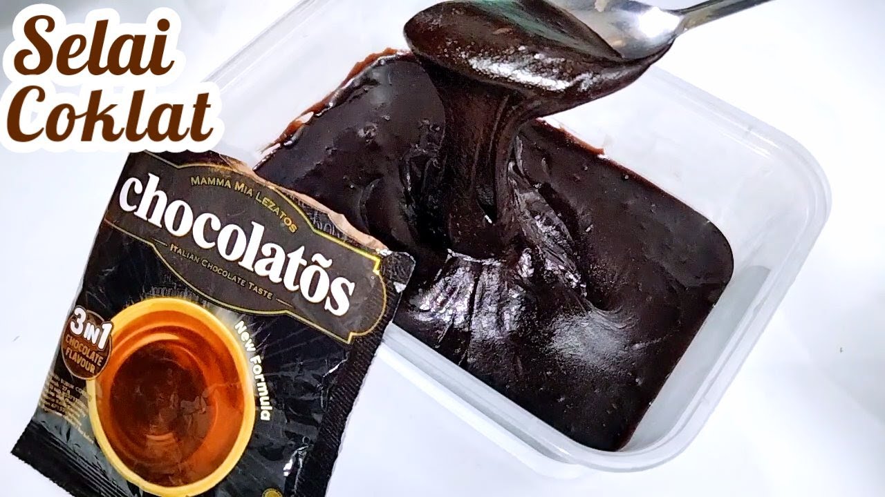 CARA MUDAH MEMBUAT SELAI COKLAT CHOCOLATOS HASILNYA LEMBUT DAN ENAK ...