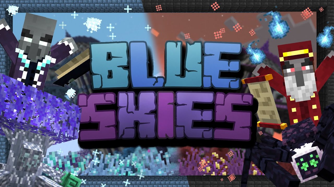 Blue Skies - Mod Review en Español [ Forge ] - YouTube