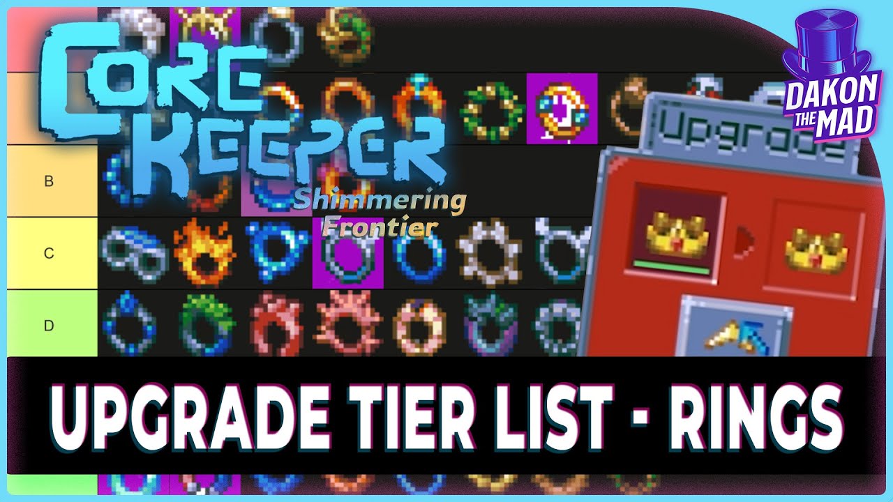 Core Keeper EA | Upgrade Tier List - Rings - YouTube