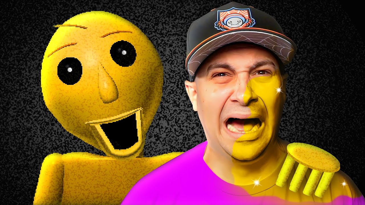 I Found Secret Golden Baldi! (Five Nights at Baldi's Redone) - YouTube