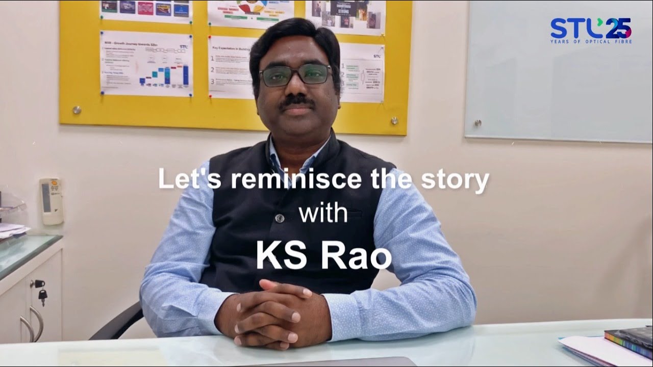 Celebrating #25YearsofOpticalFibre With Our Leaders- K S Rao - YouTube