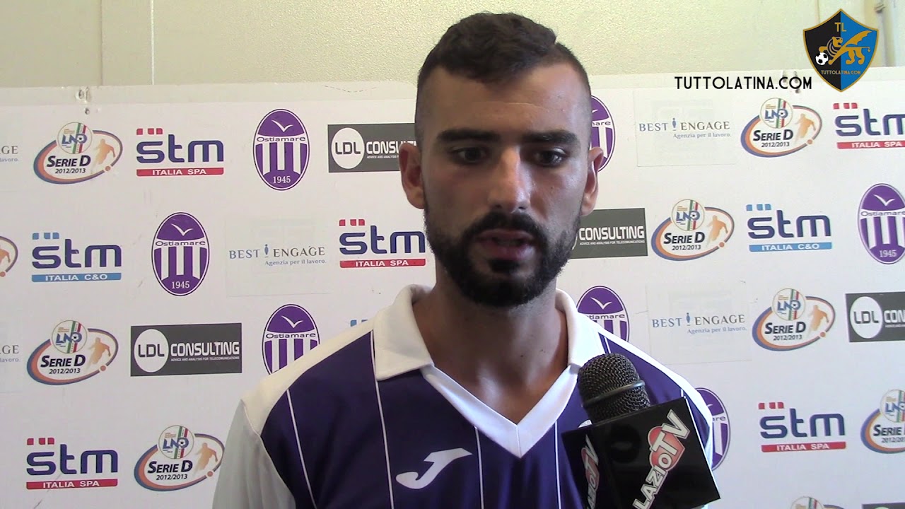 Coppa Italia Serie D 2017/2018: Ostiamare-Latina, intervista a Tommaso ...