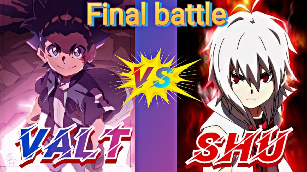 valt vs shu || beyblade burst rivels || rock blade gamer|| - YouTube