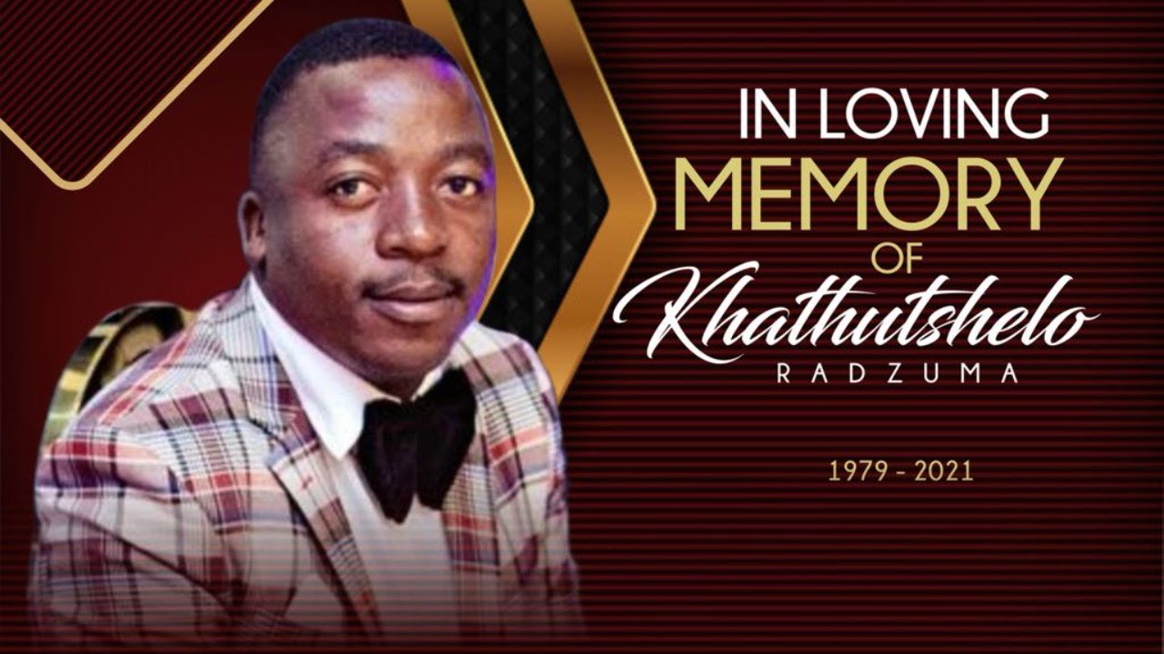 Funeral Service of Khathutshelo Radzuma - YouTube