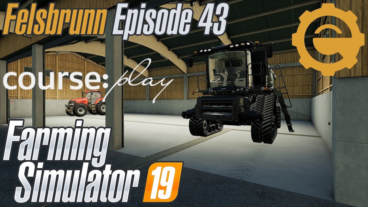 Courseplay beta, joining fields - Let's Play FS19 - Felsbrunn #43 - YouTube