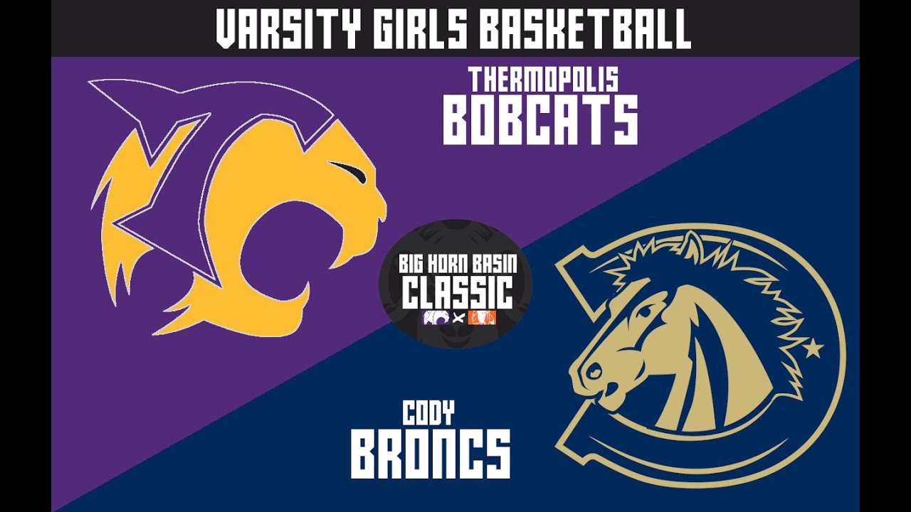 Varsity Girls Basketball - Thermopolis Bobcats vs. Cody Broncs JV - YouTube