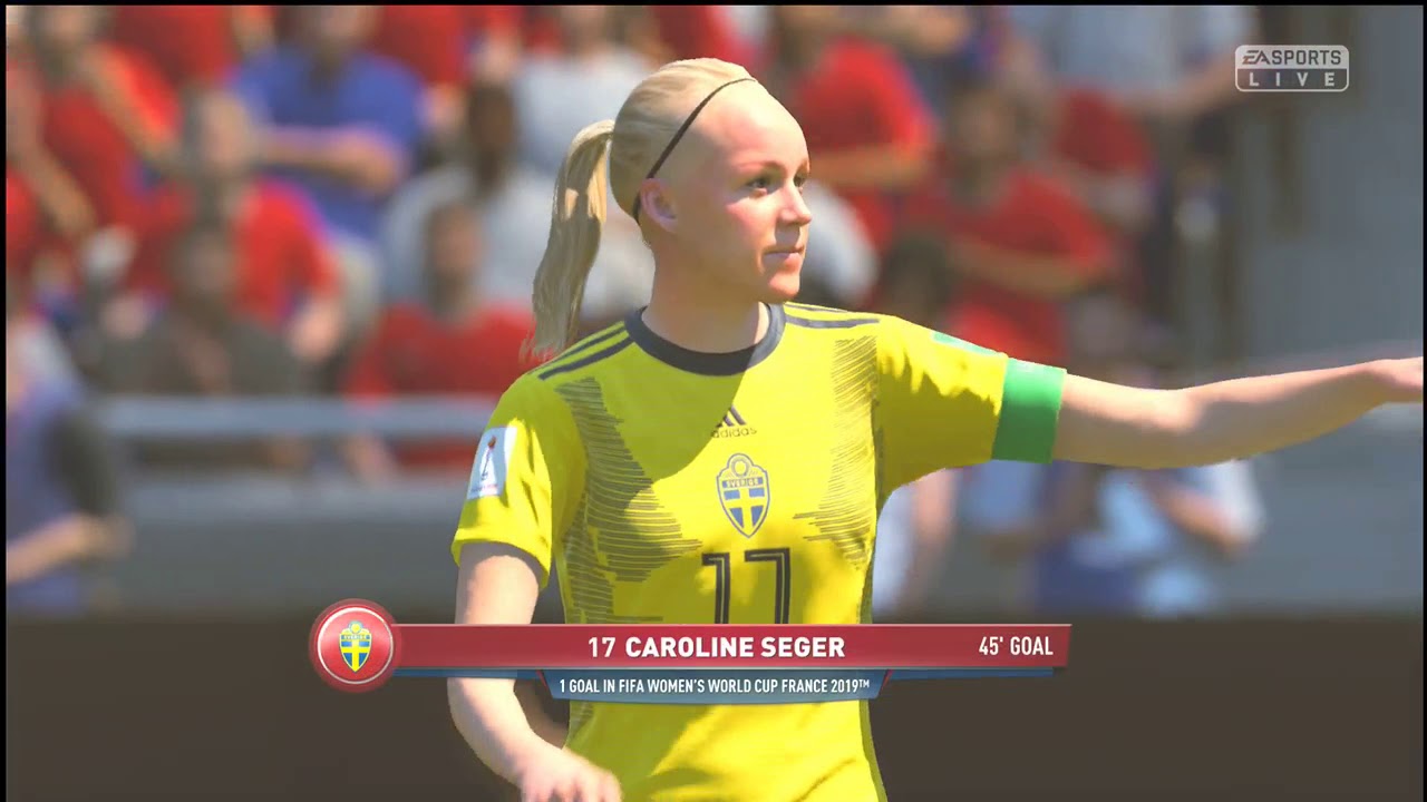 (Sweden Chile) (FIFA 19 Women's World Cup France) EA SPORTS 2019 - YouTube