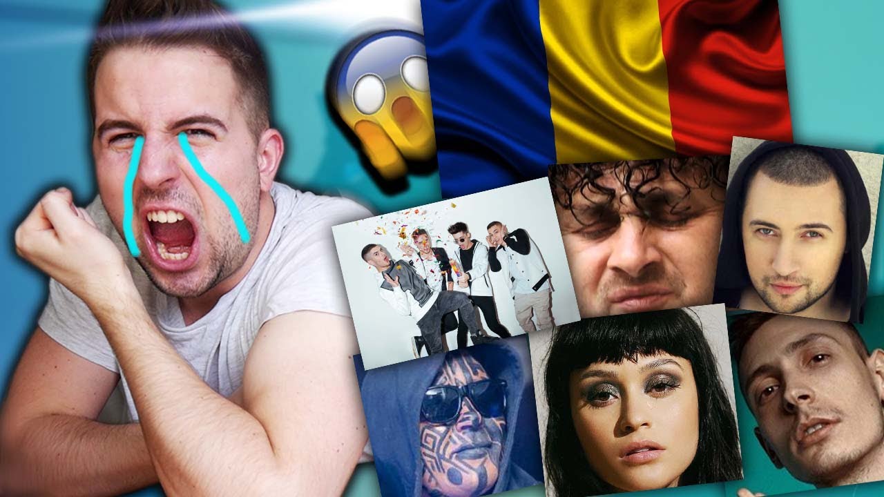 REACTING TO ROMANIAN MUSIC 8 (ft. Sandu Ciorba, SHOT, Pula, F.Charm, JO ...