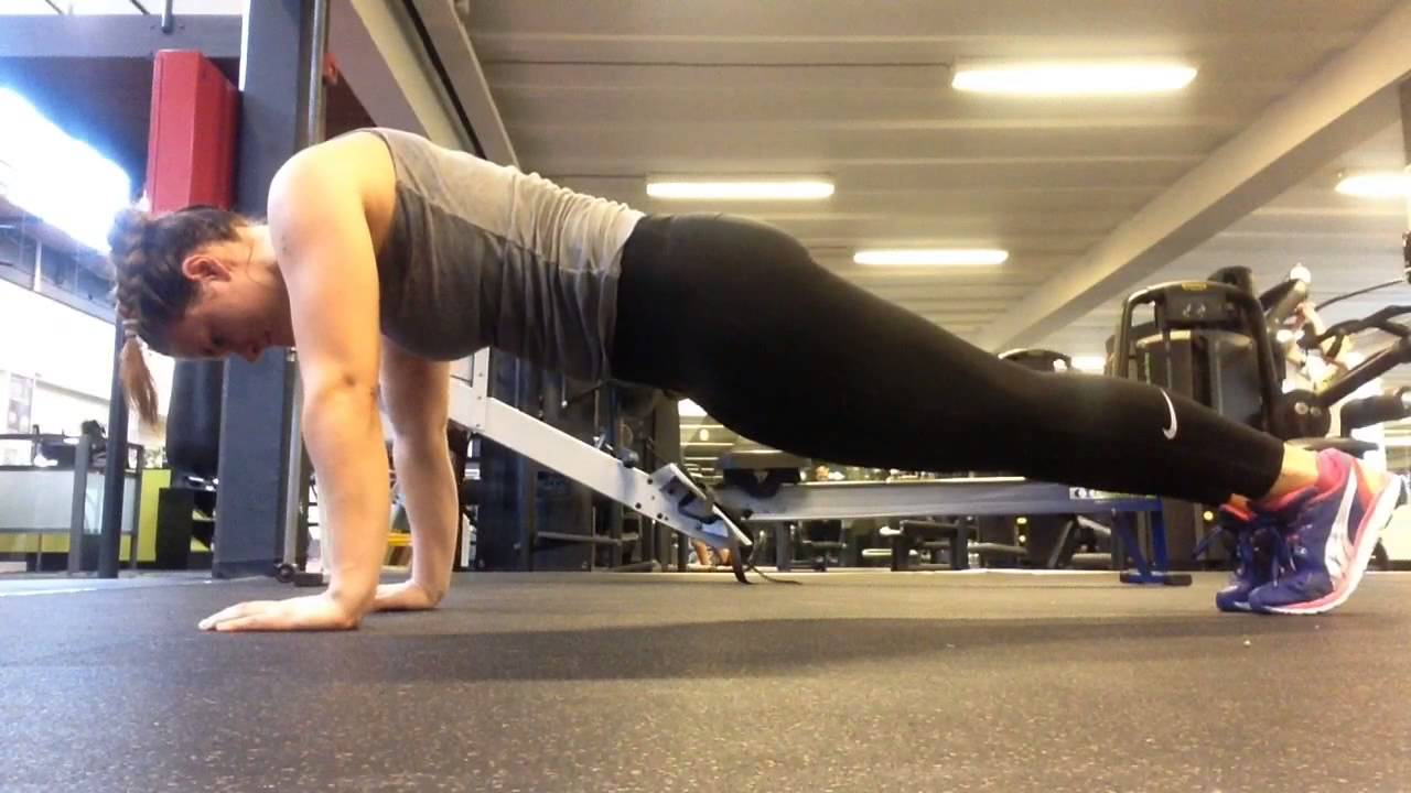 Scapula Push ups - YouTube