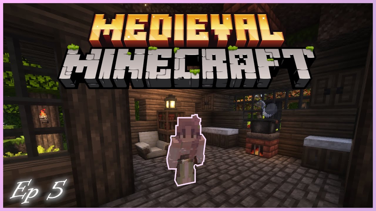 back to the village! + some decorating!! | Medieval Minecraft - Ep 5 ...