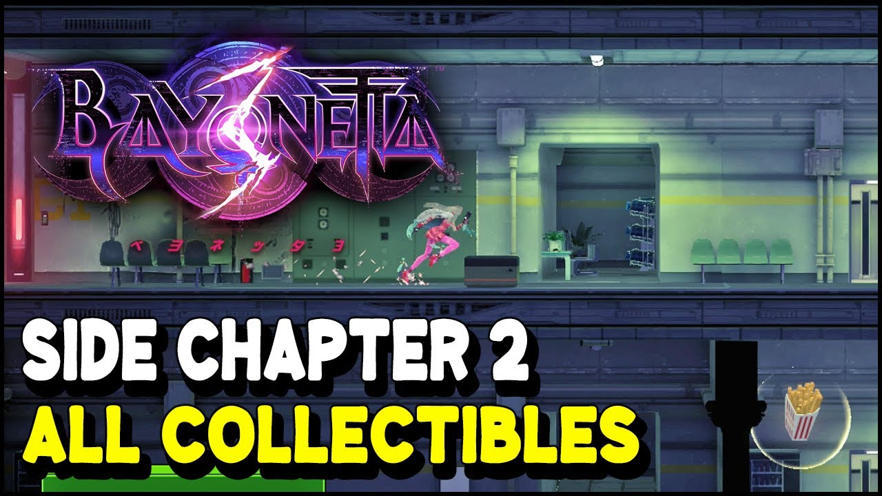 Bayonetta 3 Side Chapter 2 ALL COLLECTIBLE LOCATIONS - YouTube