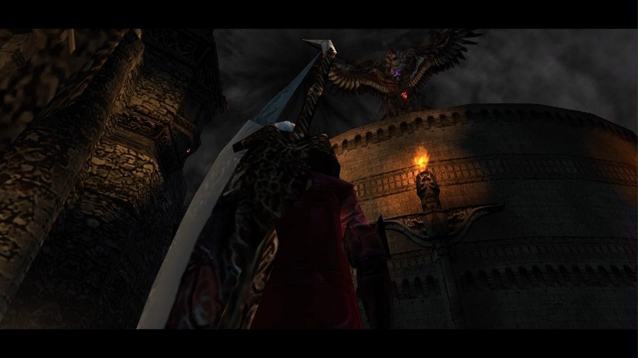 Devil May Cry 1 DMD Dante vs Griffon(Mission 9) / Sparda - YouTube