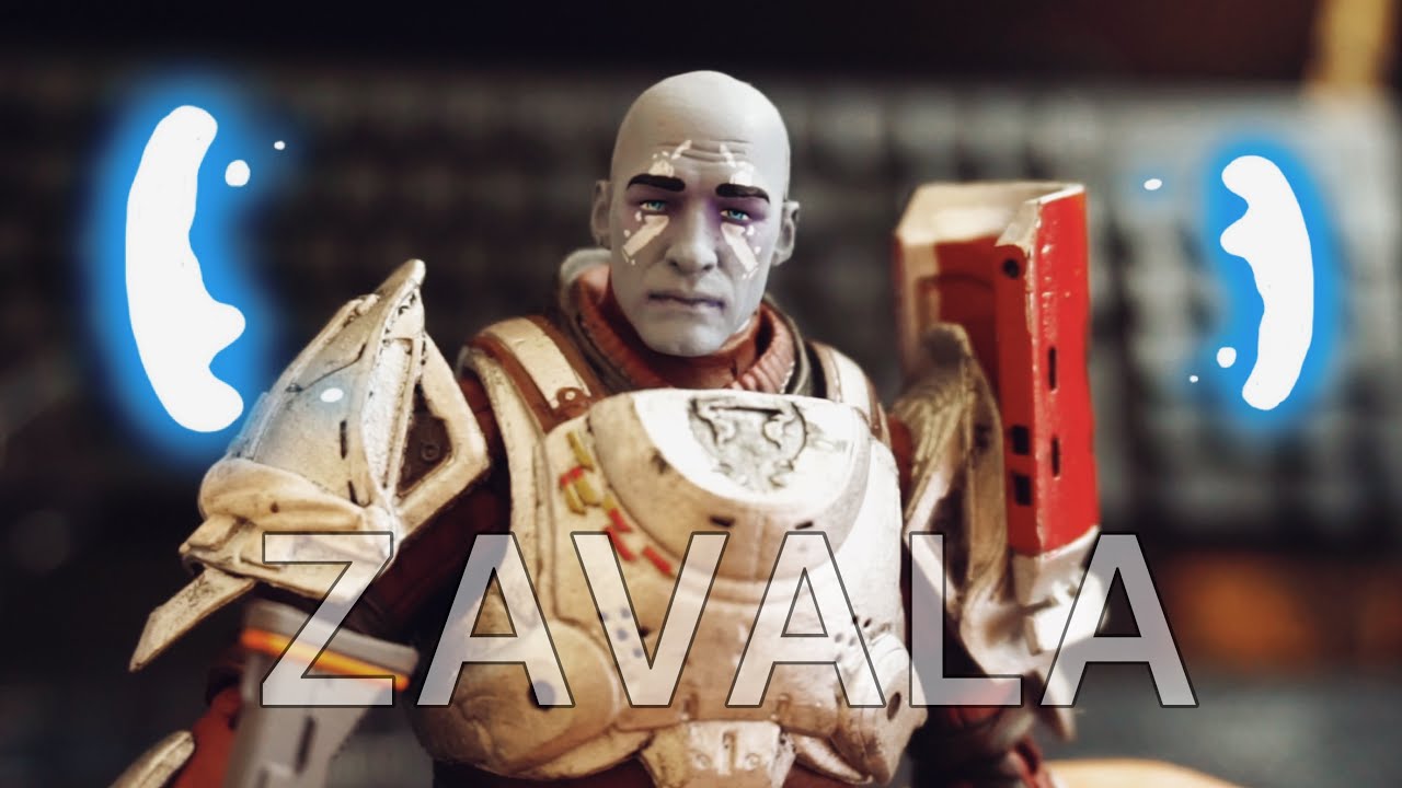 Destiny 2 Action Figure - ZAVALA - Shot by Sony A5100 - YouTube