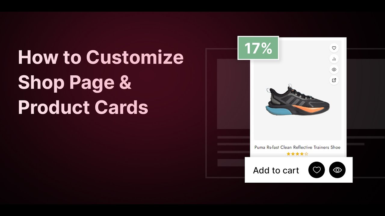 How to Customize Product Cards (Product Look) on Shop Page : WordPress ...