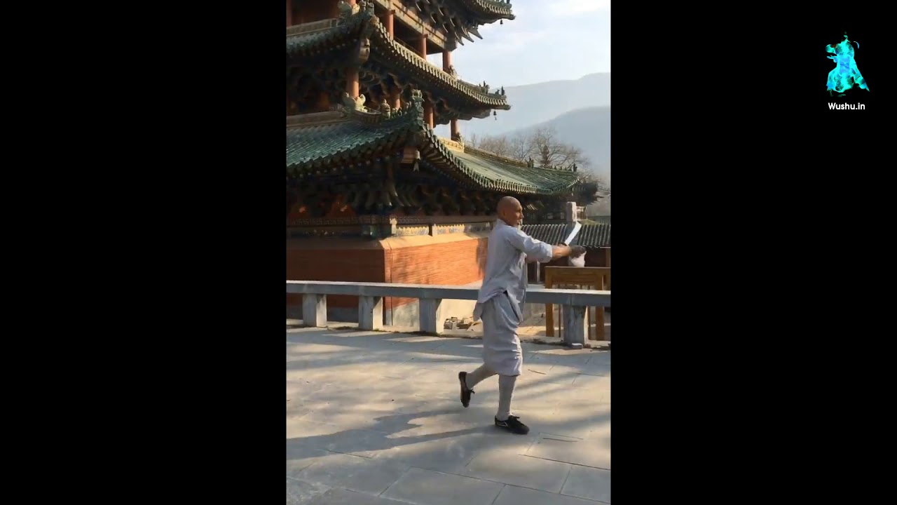 Broadsword with Chain Whip Shifu Shi Heng Yi en China Shaolin - YouTube