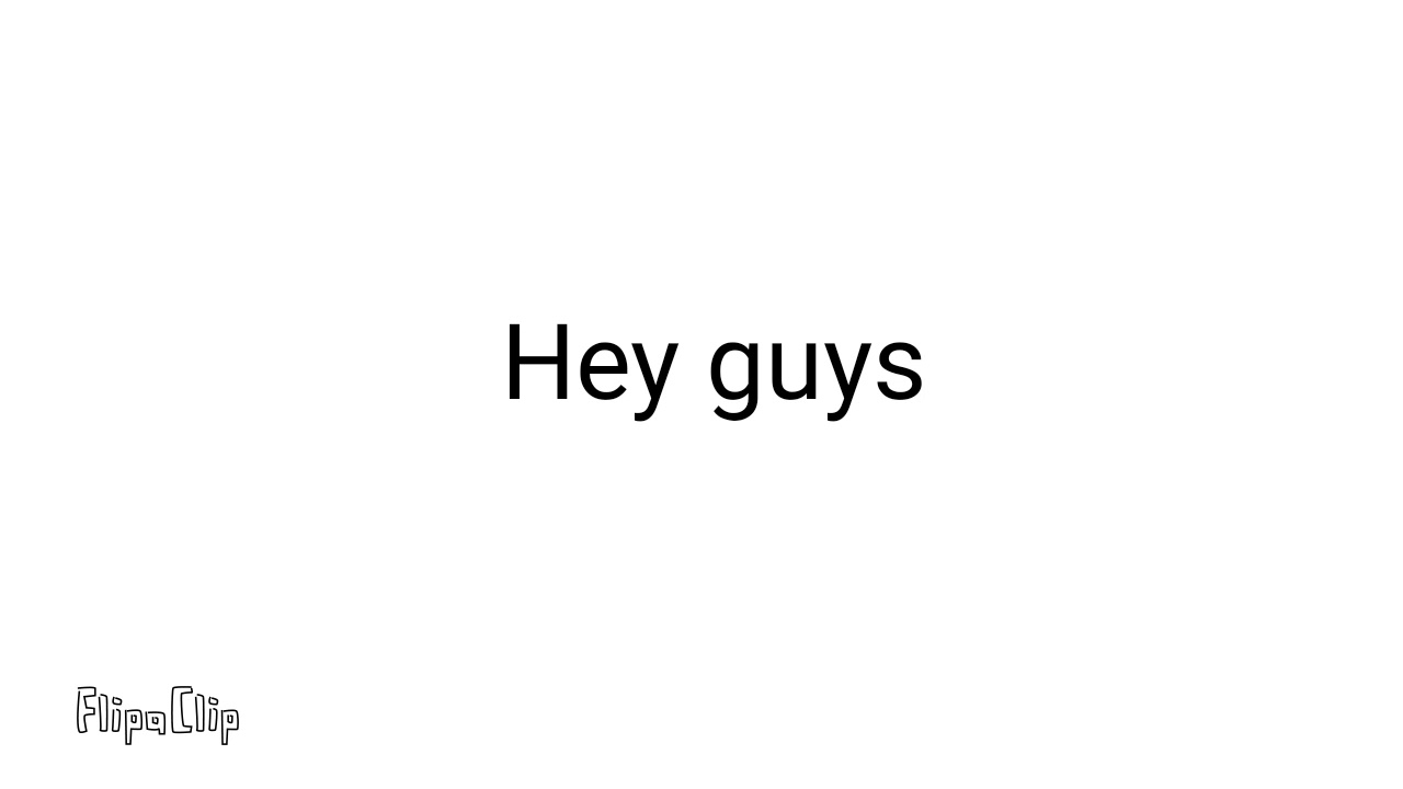 Hey guys - YouTube