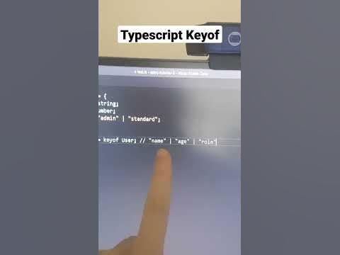 Typescript Keyof #webdev #software #javascript #typescript #code - YouTube