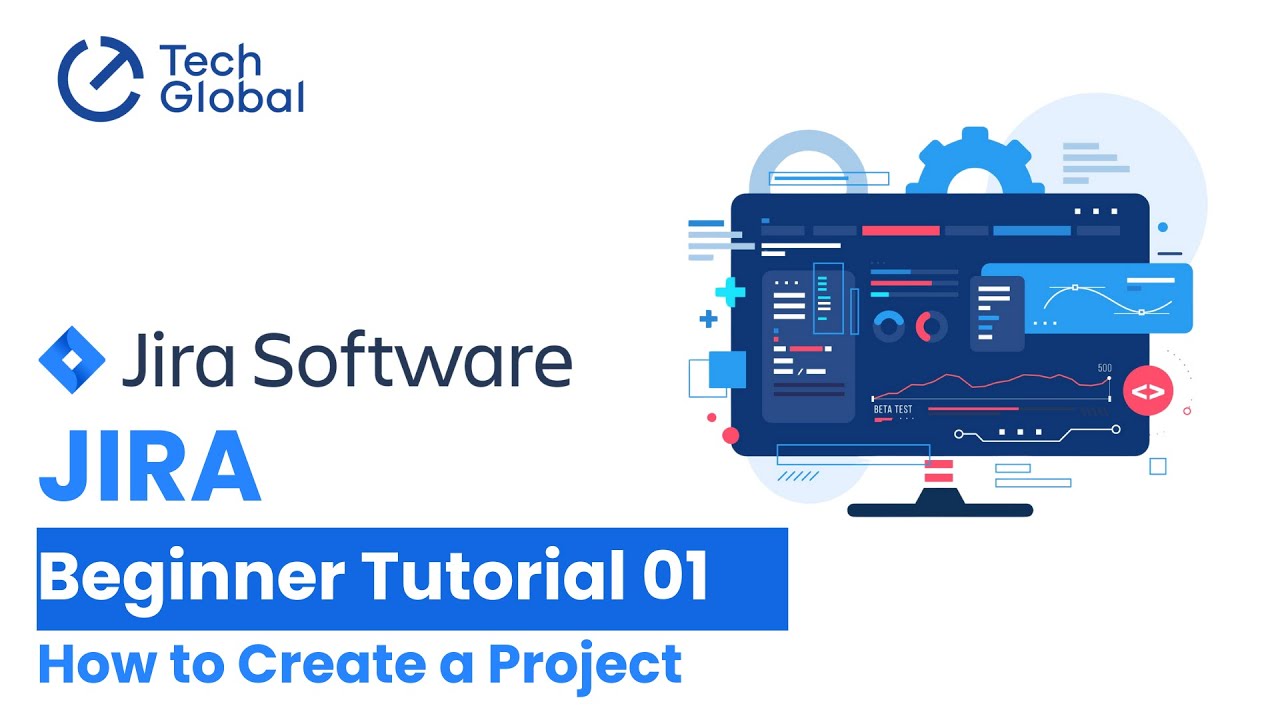 JIRA Beginner Tutorial 01 - How to Create a Project - YouTube