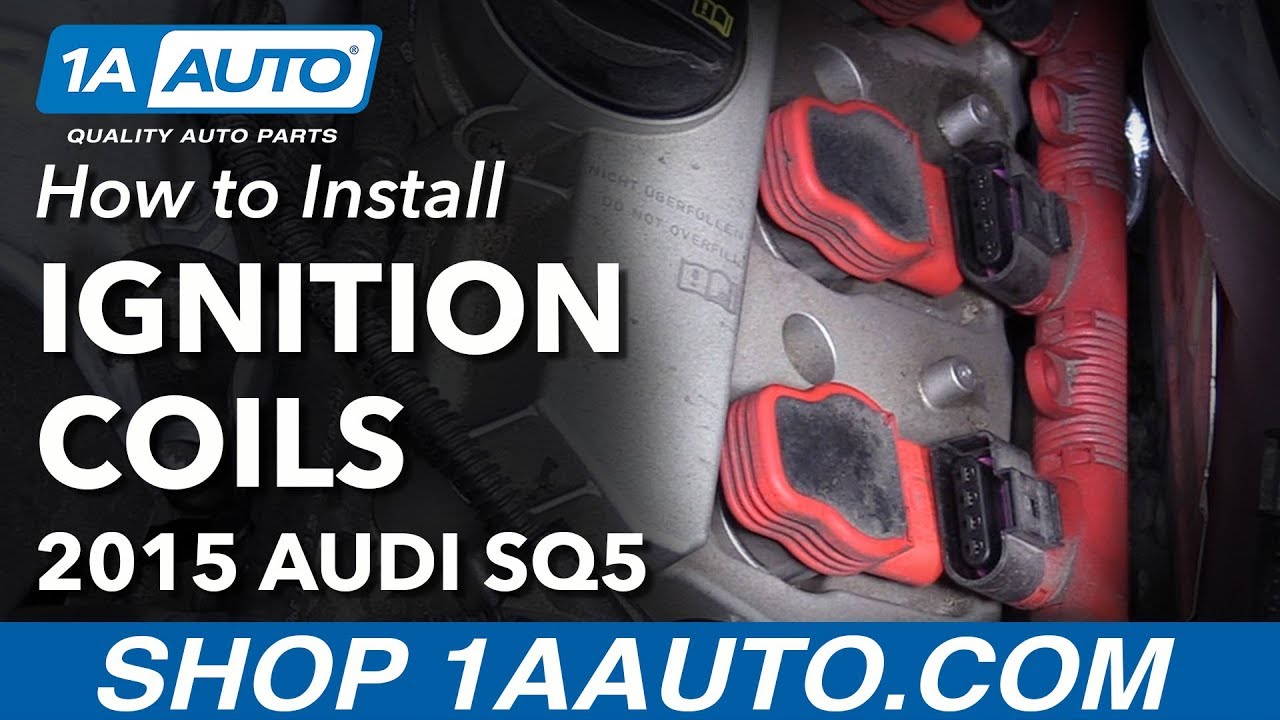 How to Replace Ignition Coils 14-19 Audi SQ5 - YouTube