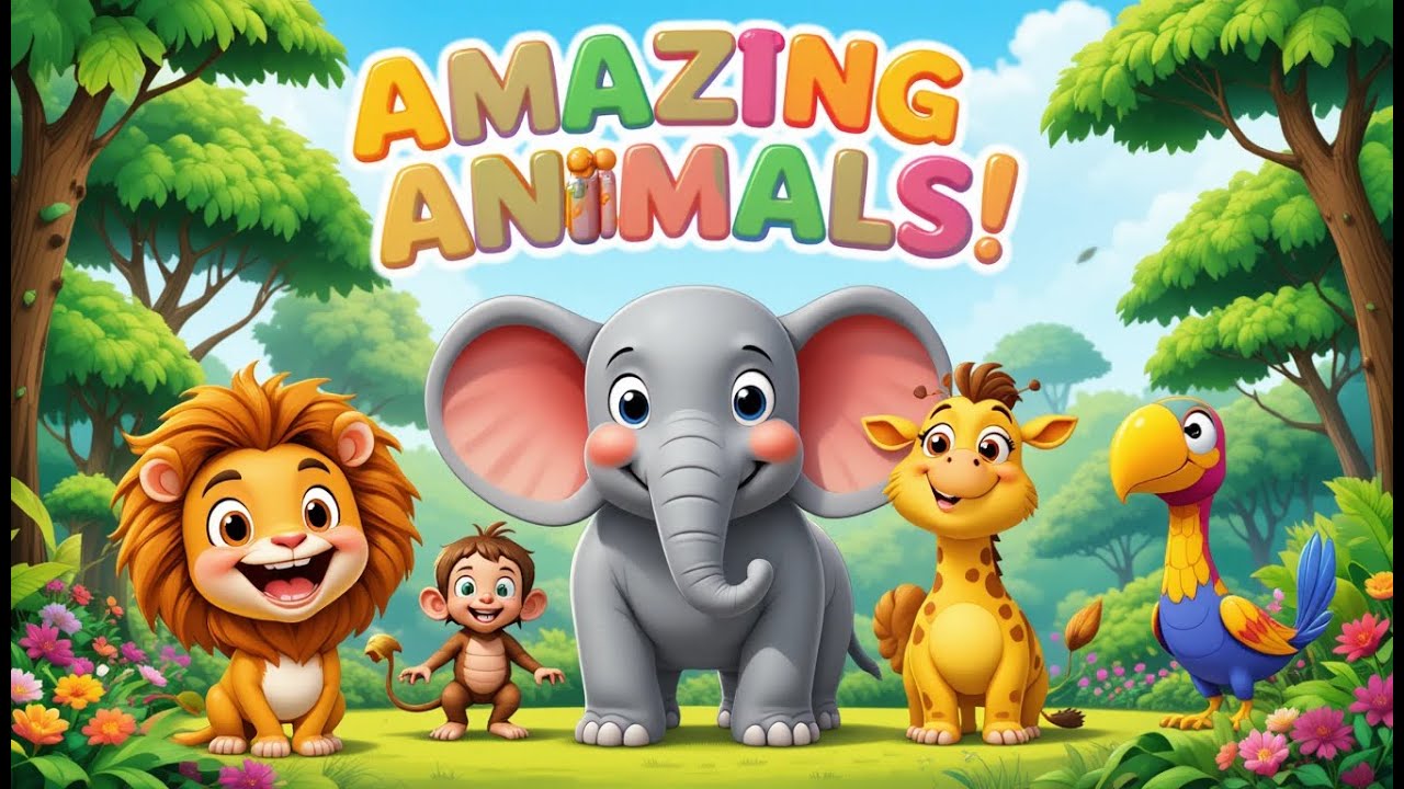 "Amazing Animals Adventure – Meet Your Wild Friends!" - YouTube
