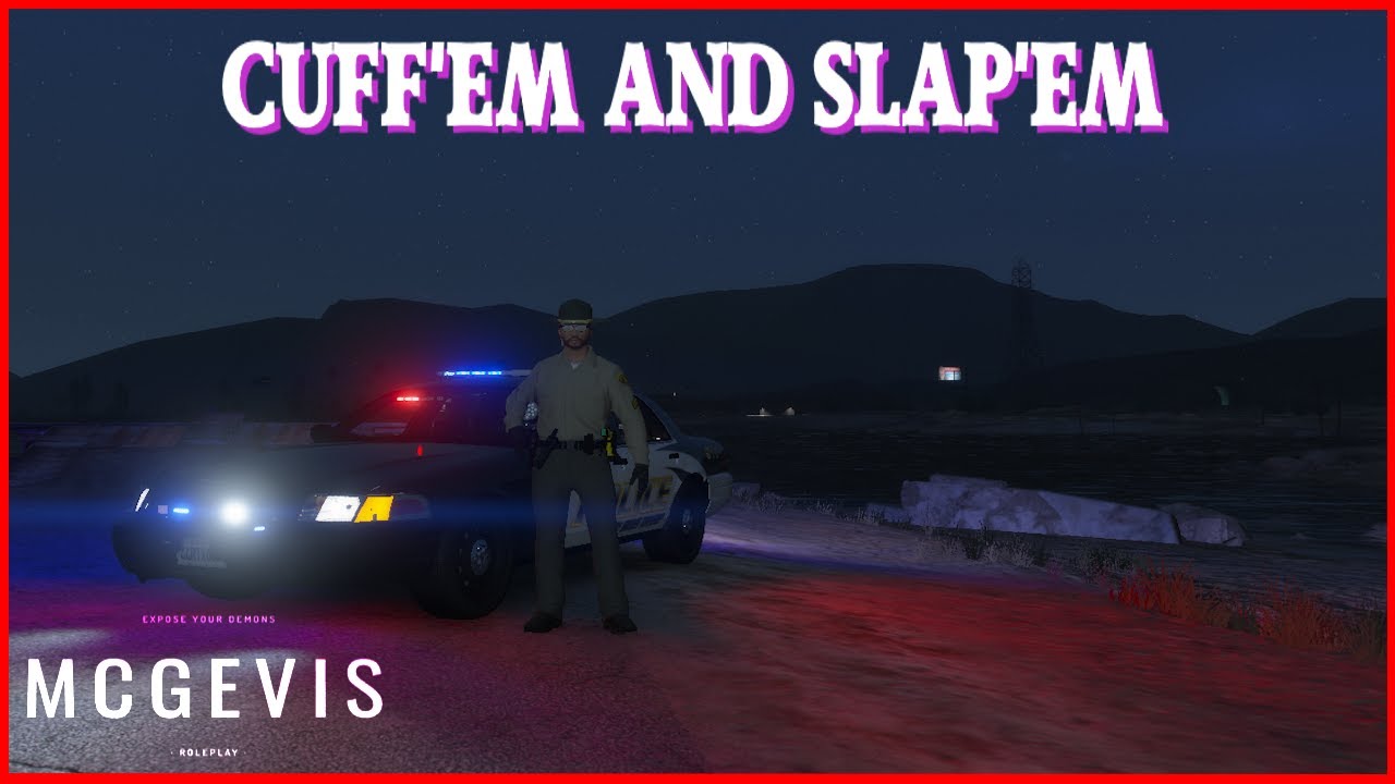CUFF'EM AND SLAP 'EM | BACK ON PATROL WITH LT DAZZO | MCGEVIS ROLEPLAY ...