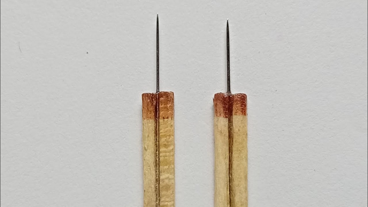 DIY TEASING NEEDLES PREPARATION - YouTube