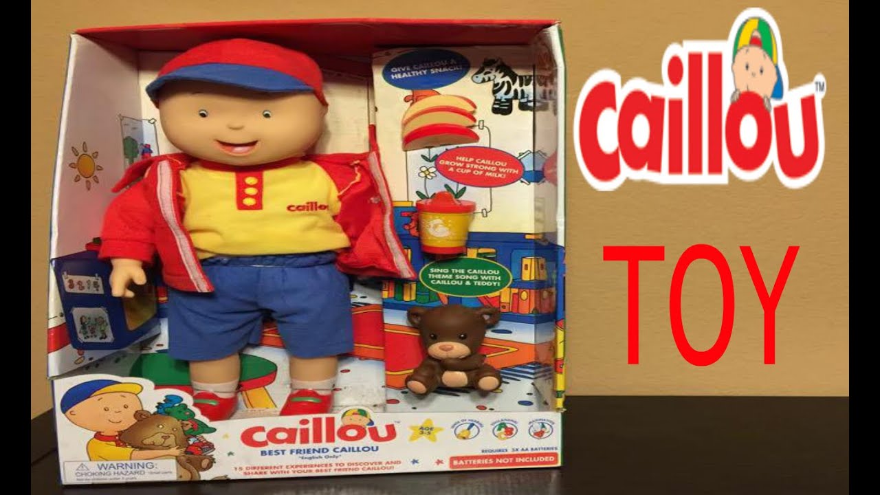 Best Friend Caillou Interactive Doll Review - YouTube