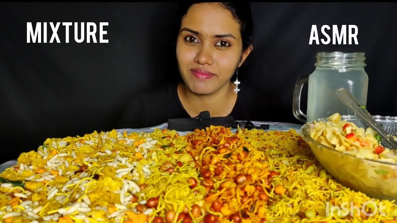 MIXTURE EATING ASMR Malayalam🔥SHREYA EATS 😋 കേരള മിച്ചർ 👌 - YouTube