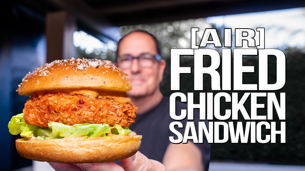 MY NEW FAVORITE FRIED CHICKEN SANDWICH... | SAM THE COOKING GUY - YouTube