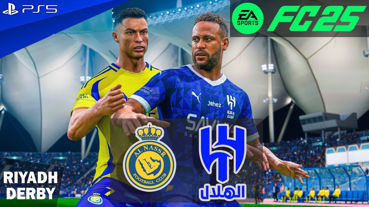 Al Nassr vs Al Hilal - Riyadh Derby - Arabic Commentary - FC 25 التعليق ...