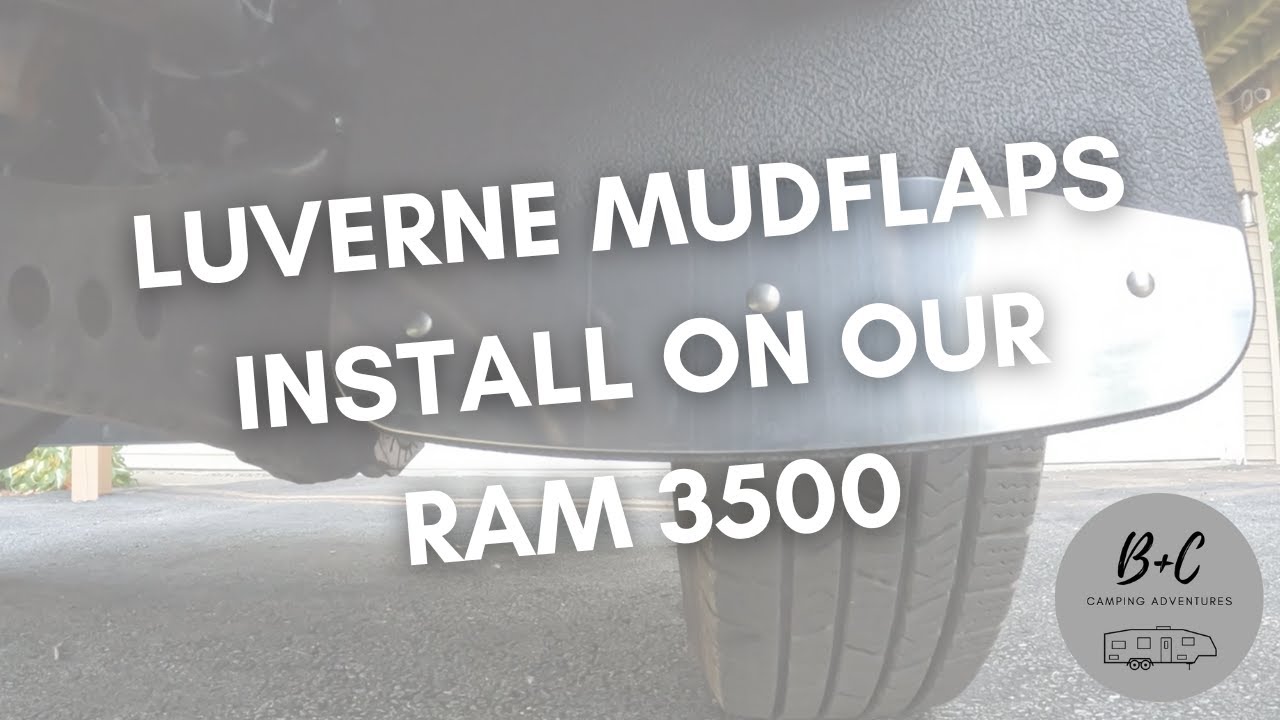Installing Luverne Mudflaps on Our Ram 3500 - YouTube