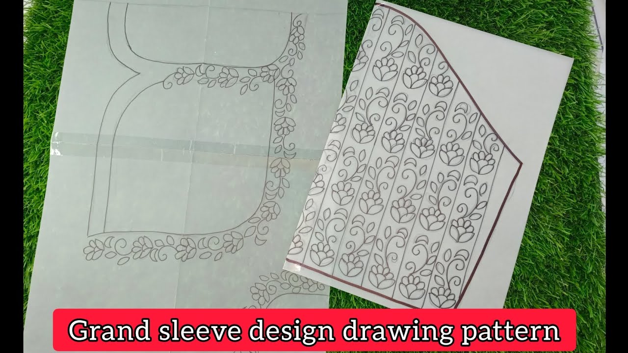 Aari tracing sheets available DM for orders9944435487#aariwork #aari # ...