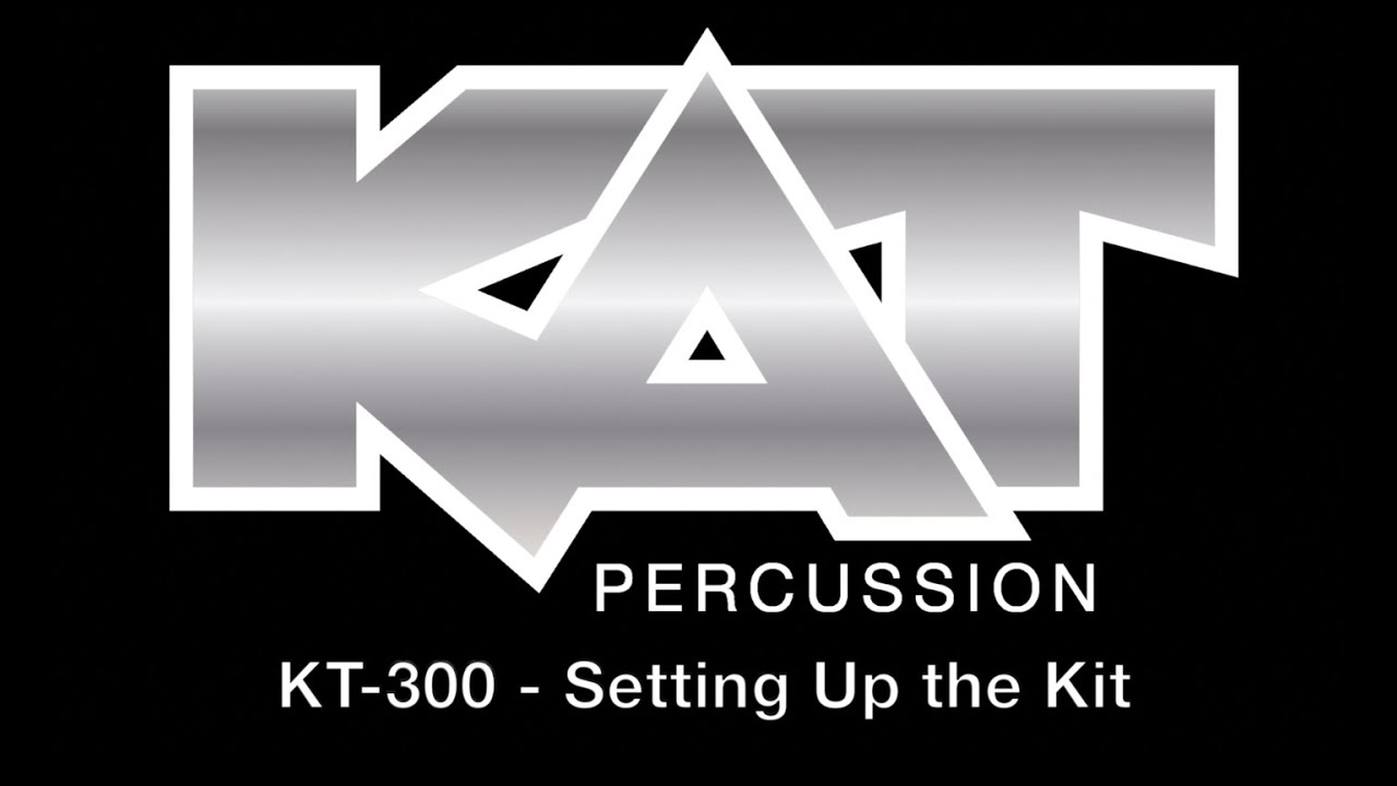 KAT KT-300 Electronic Drum Kit - Setting Up - YouTube