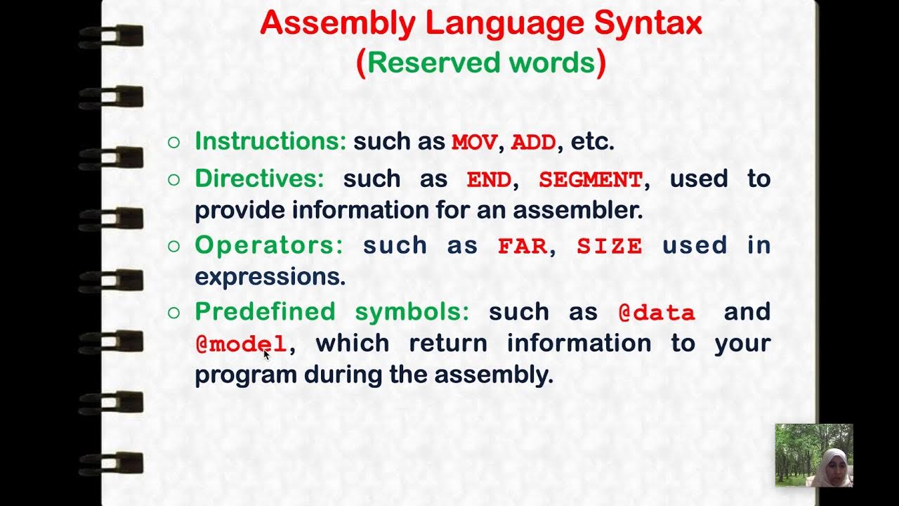 CS214P-Requirements-for-Coding-in-Assembly-Language-Lecture 5(Fall 2020) - YouTube