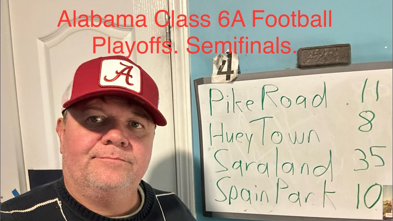 Alabama class 6A football playoffs. Semi finals! - YouTube