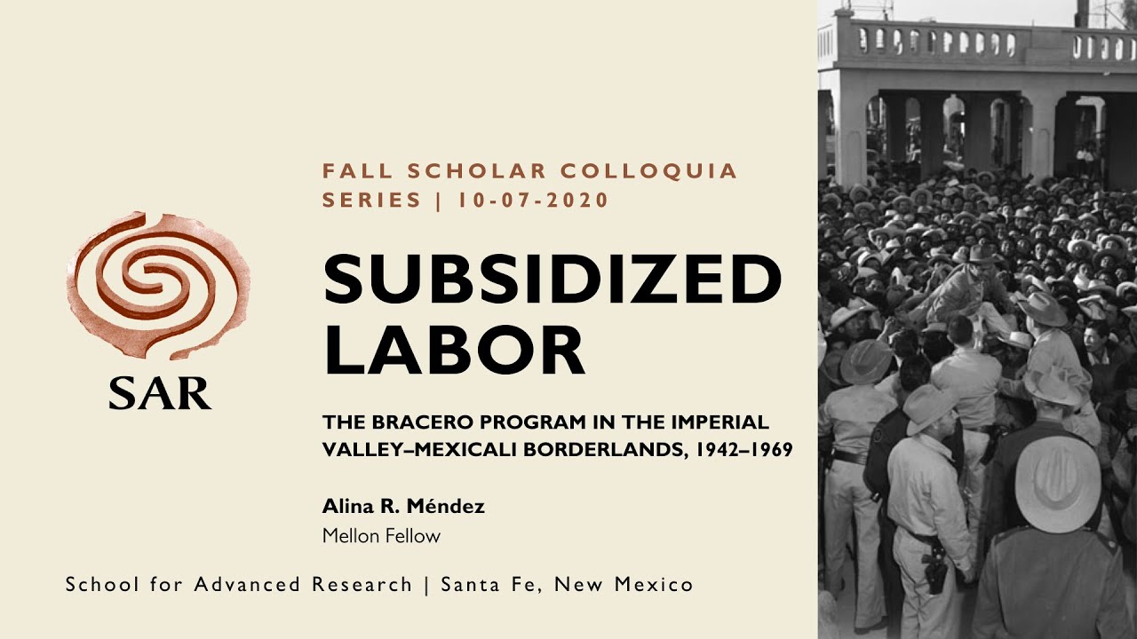 Meet Alina Mendez and Preview her talk - Subsidized Labor: The Bracero Program 1942 1969 - YouTube