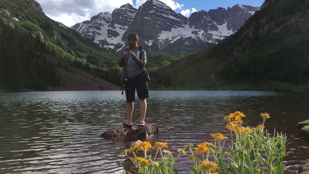 Maroon bells fishing - YouTube