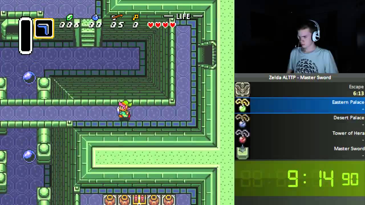 Zelda LTTP - Master Sword Run 27:14 - YouTube