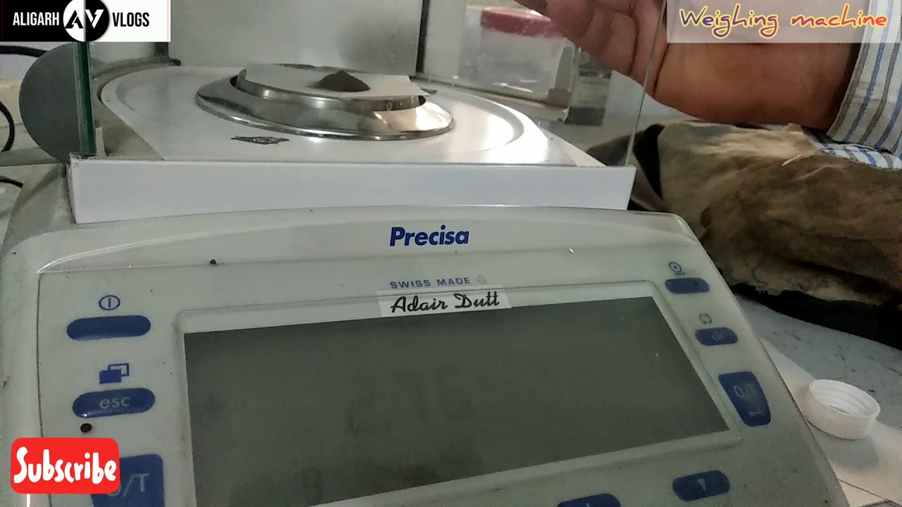 Powder Weighing Machine || Powder Metallurgy Lab || Mechanical ...