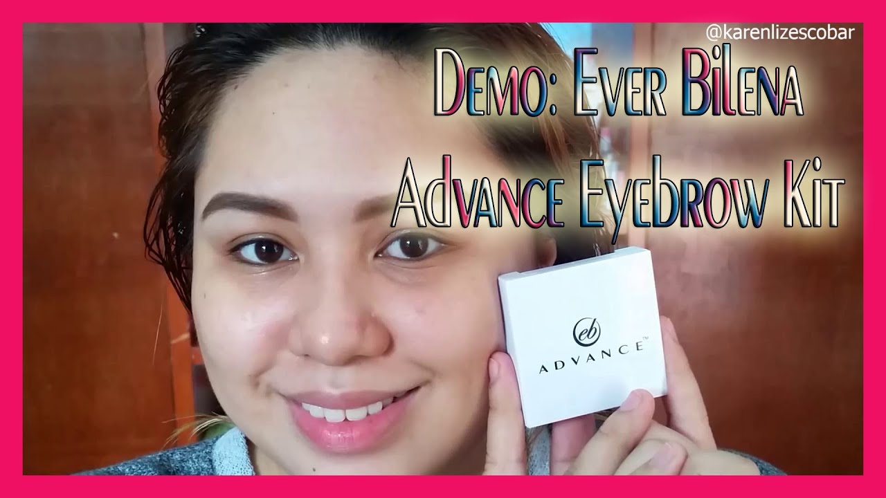 EB Advance Eyebrow Kit (Demo) | karenliz TV - YouTube