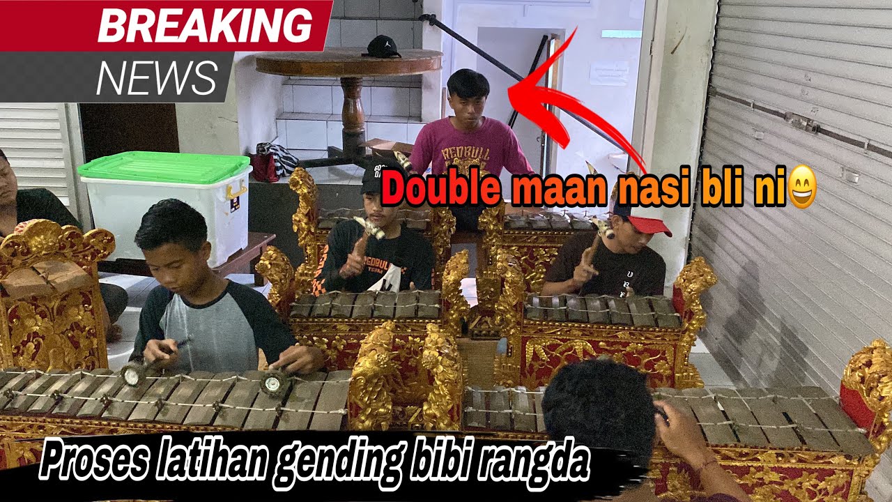 PROSES LATIHAN GEGUNTANGAN DESA TIBUBENENG DAN RERAMBATAN - YouTube