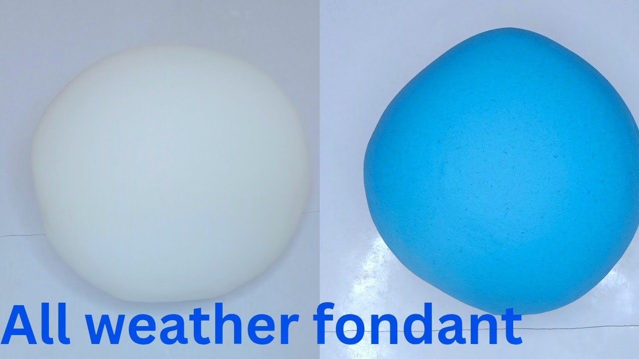 Fondant Recipe perfect for All weather #fondant - YouTube