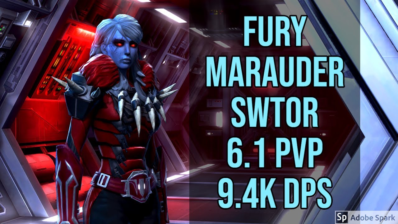 [SWTOR 6.1 PvP] "Fury Marauder" 9.4K DPS! - YouTube