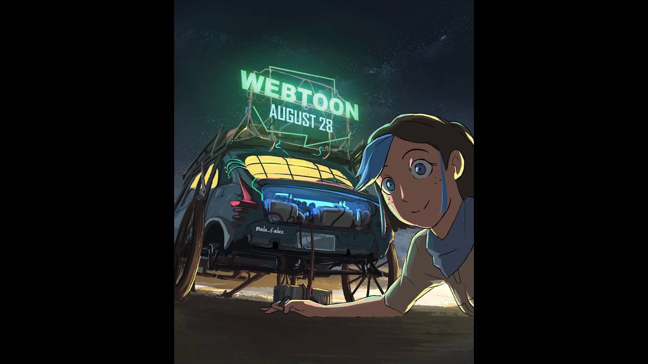 Webtoon teaser animation - 24 FPS - YouTube
