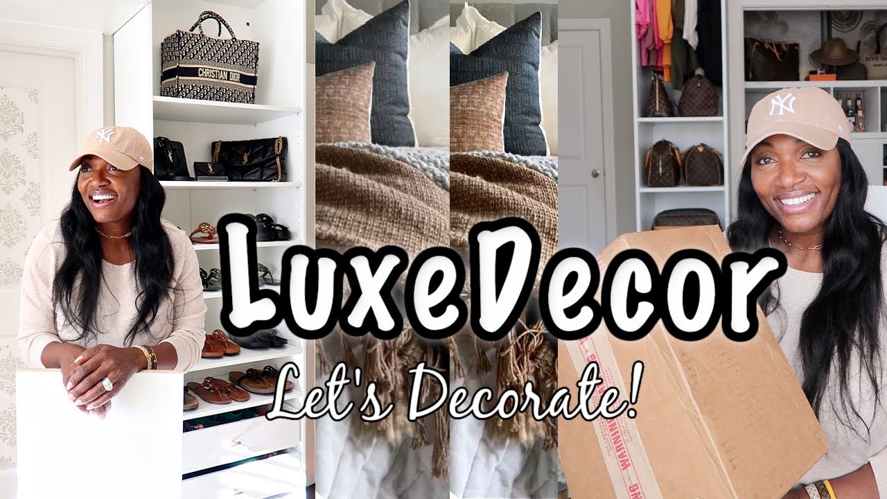 LET'S DECORATE | LUXE for Less HOME dECOR - HOW TO LAYER YOUR BED | 1ST ...